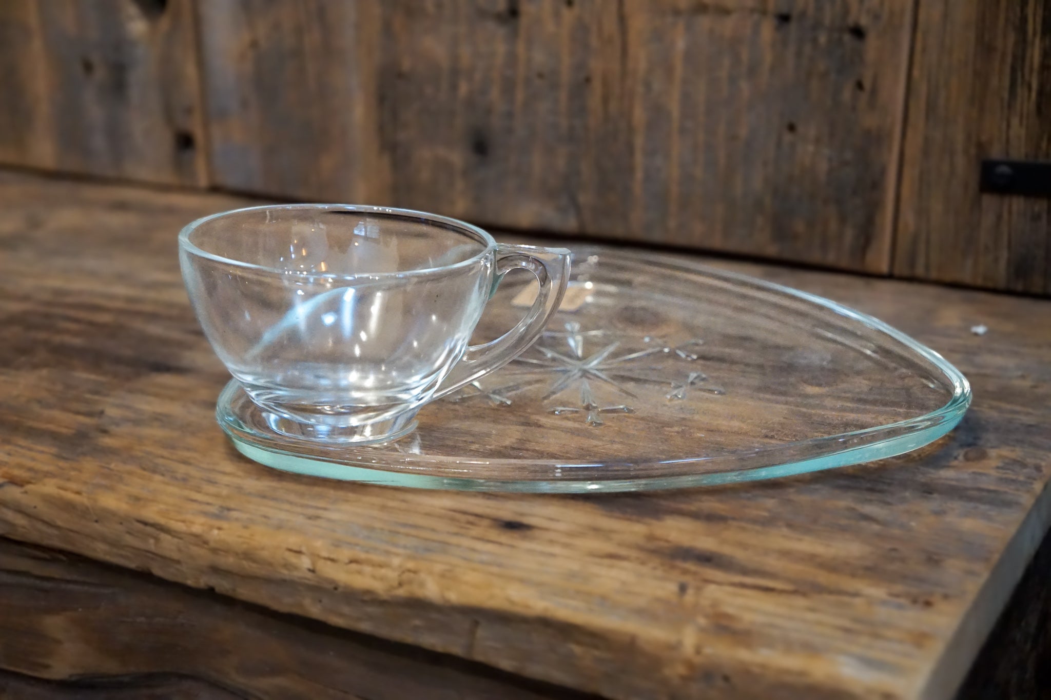 Antique Glass Tea Set | Mayflower Mercantile