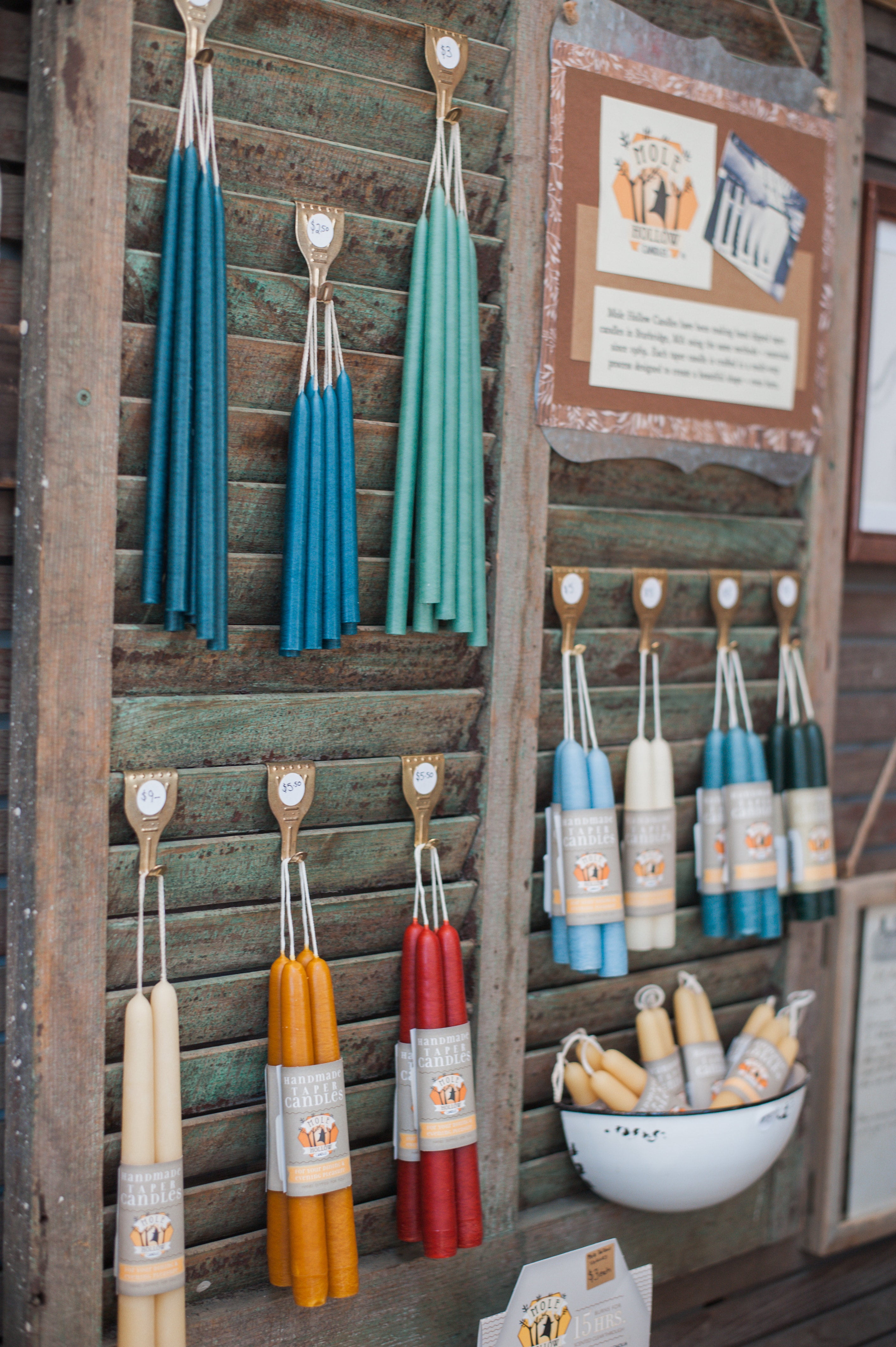 Mole Hollow Candles | Mayflower Mercantile