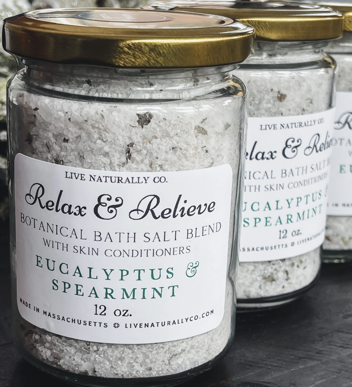 Botanical Bath Salt by Live Naturally Co. | Mayflower Mercantile