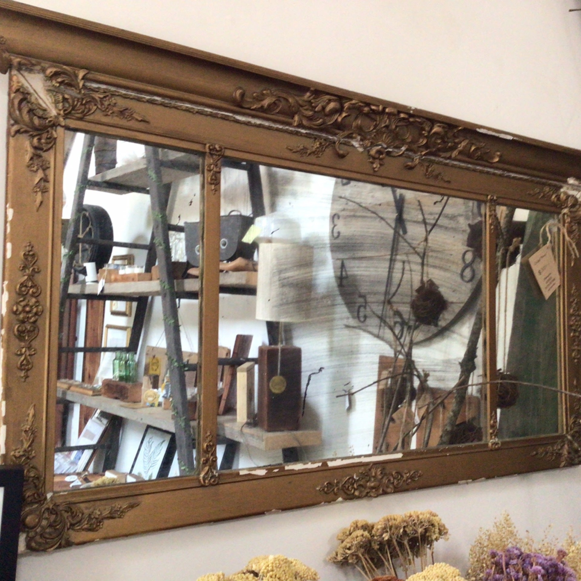 Antique Gilded Mirror - Very Old Piece! | Mayflower Mercantile