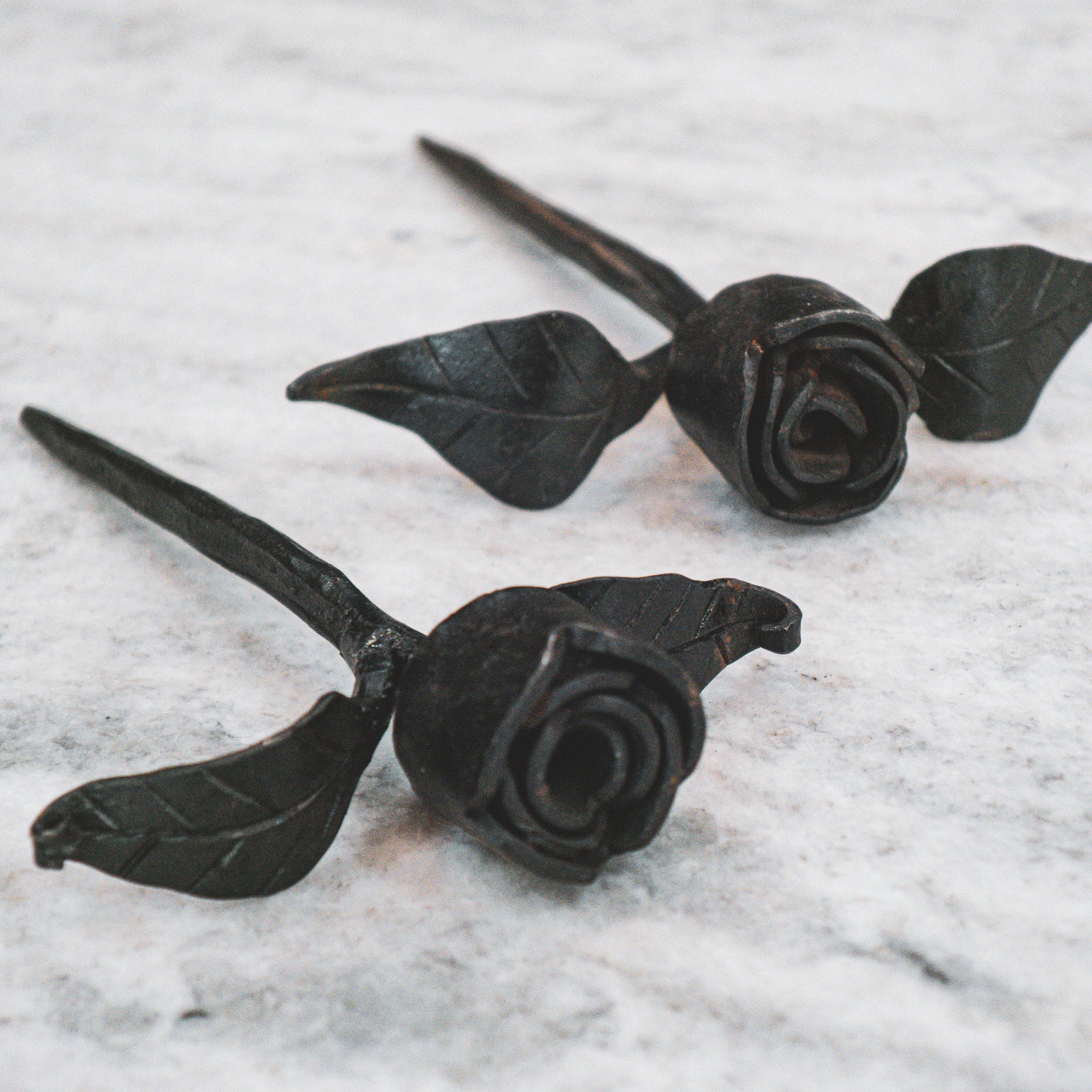 Hand-forged Rose by Rock Village Forge | Mayflower Mercantile