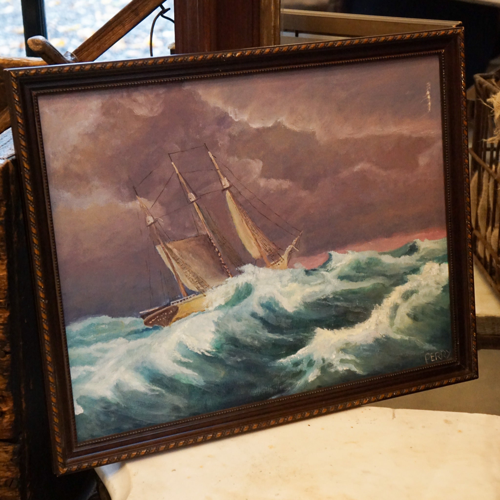 Nautical Paintings by John Perry | Mayflower Mercantile
