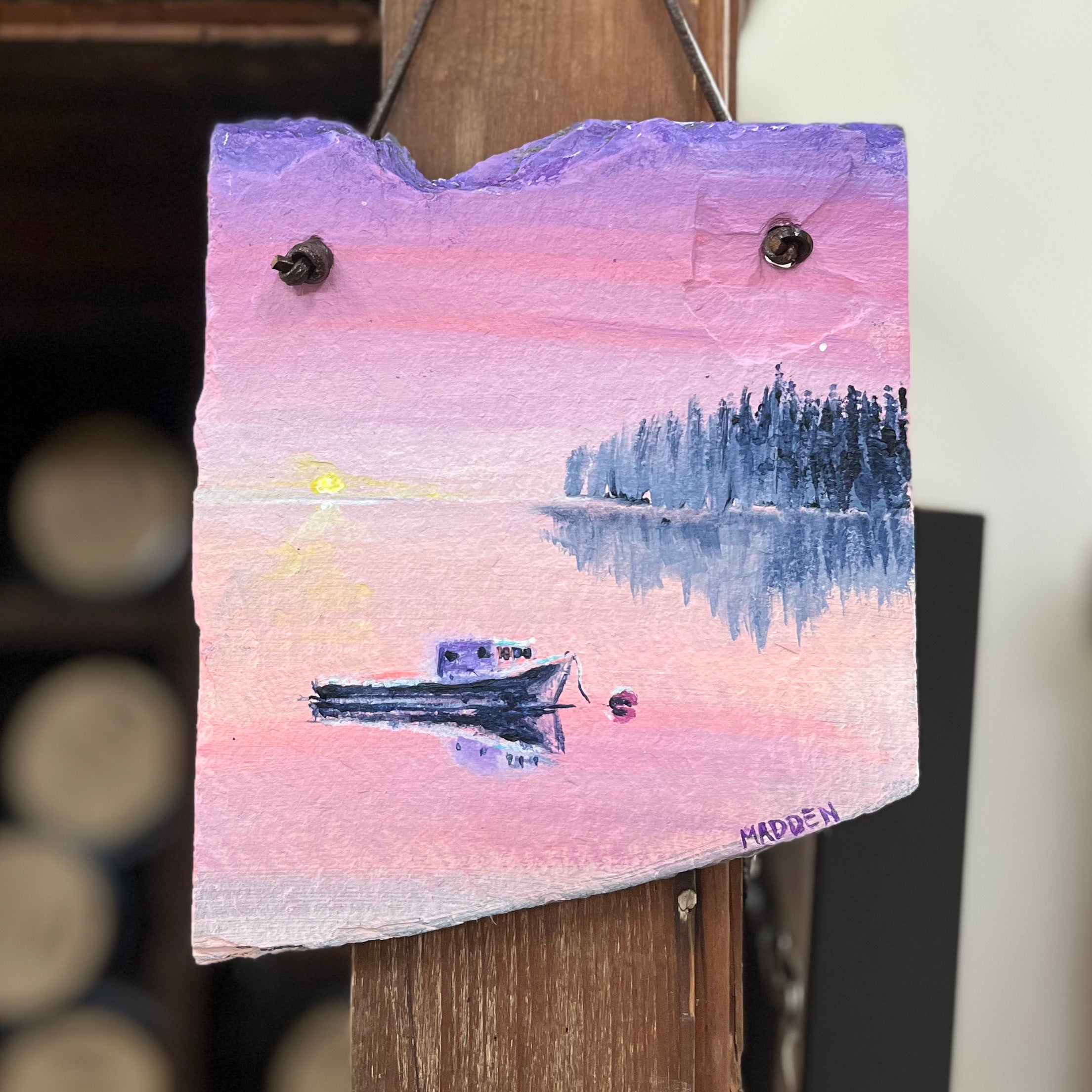 Slate Paintings by Daniel Madden Art | Mayflower Mercantile