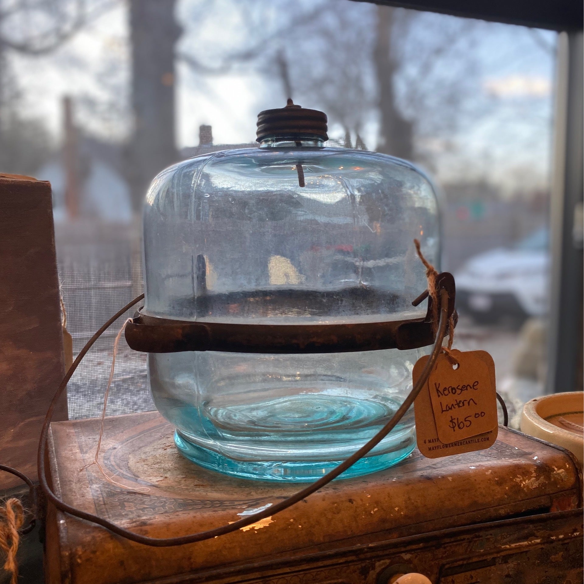 Antique Kerosene Tank | Mayflower Mercantile