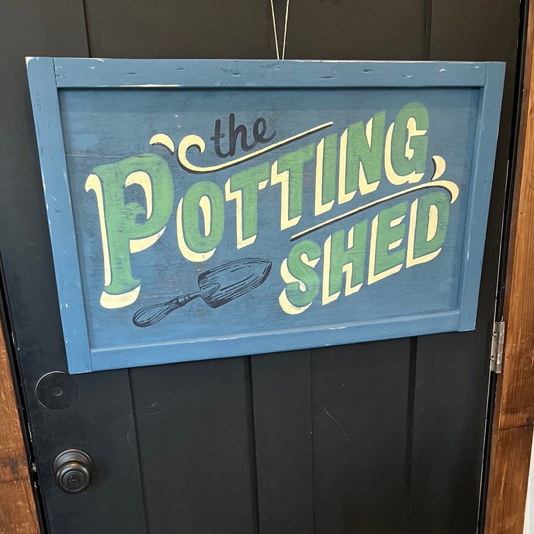 Potting Shed Sign by Pewter & Sage | Mayflower Mercantile
