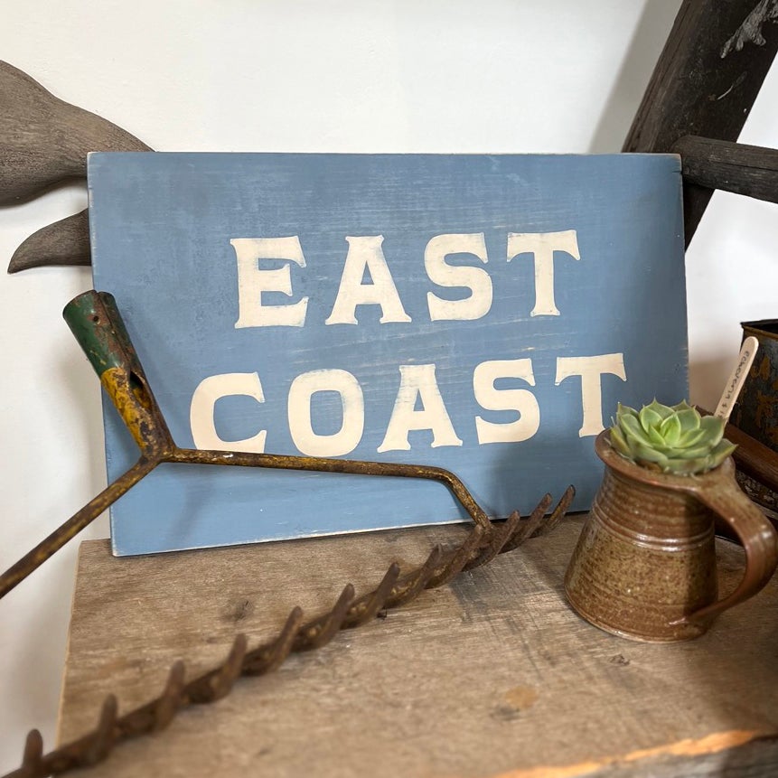 East Coast Signs by Pewter & Sage | Mayflower Mercantile